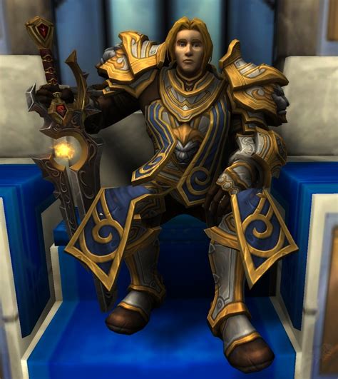 Anduin Wrynn Npc World Of Warcraft