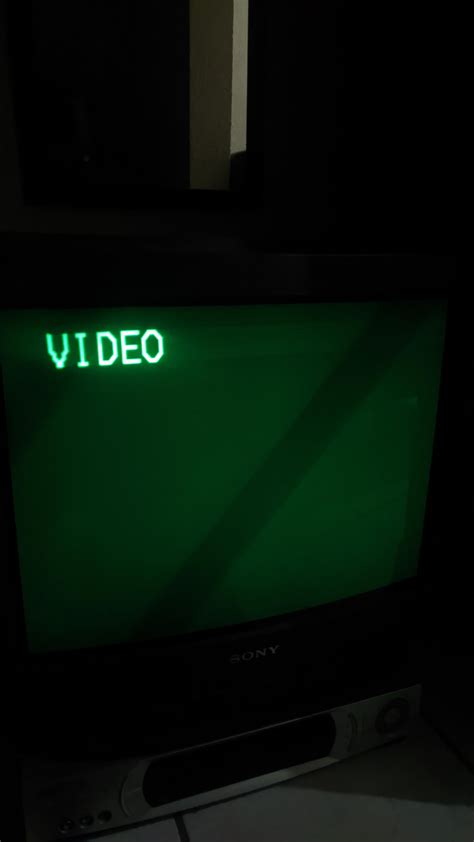 Green Coloring And Ghosting To The Right R Crtgaming