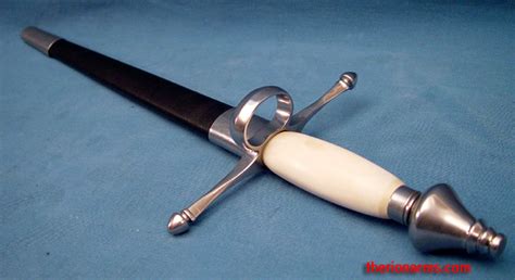 Therionarms Bone Hilt Main Gauche Ring Dagger