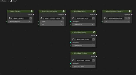 Geometry Nodes Precise Face Index Range Selection And Other Questions Modeling Blender
