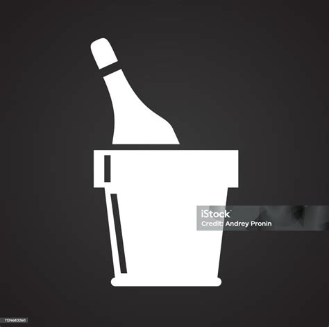 검은 배경 그래픽 및 웹 디자인 현대 간단한 벡터 기호 음료 아이콘 인터넷 개념입니다 웹사이트 디자인 웹 버튼 또는 모바일 애플 리 케이 션에 대 한 최신 유행 기호입니다