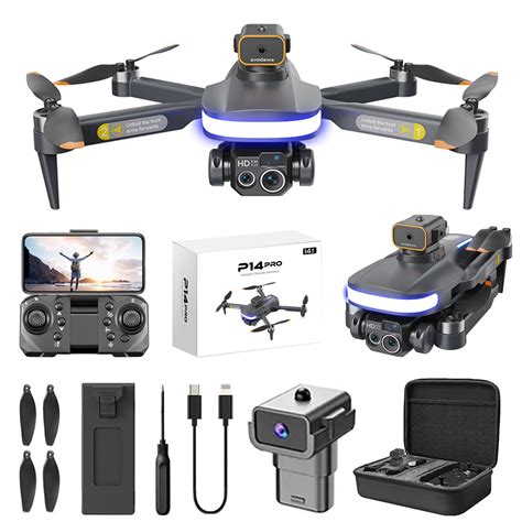Foqnuq 4k Hd Esc Camera Wifi Fpv Foldable Rc Drone Quadcopter With Altitude Hold Headless Mode