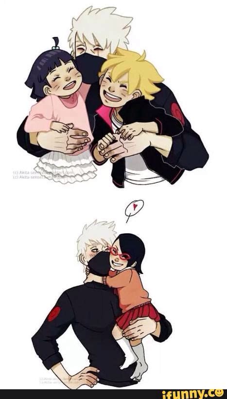 Kakashi • Himawari • Boruto • Sarada Naruto Shippuden Anime Anime