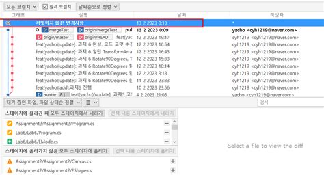Sourcetree 사용 중 충돌 해결법 · Dont Panic