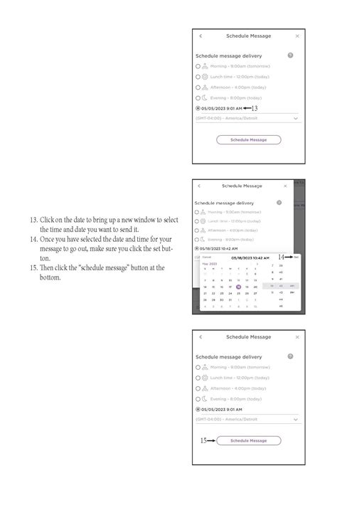Creating And Scheduling A Message With Composer Diocesan