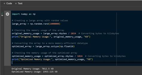 swamisharan kumawat on linkedin datascience numpy datasciencejourney numpy memoryoptimization…