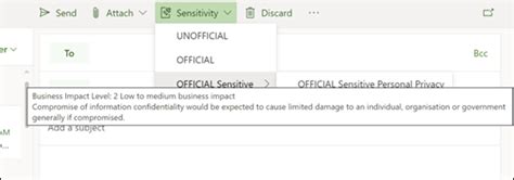 Sensitivity Label Configuration For The Australian Government Pspf