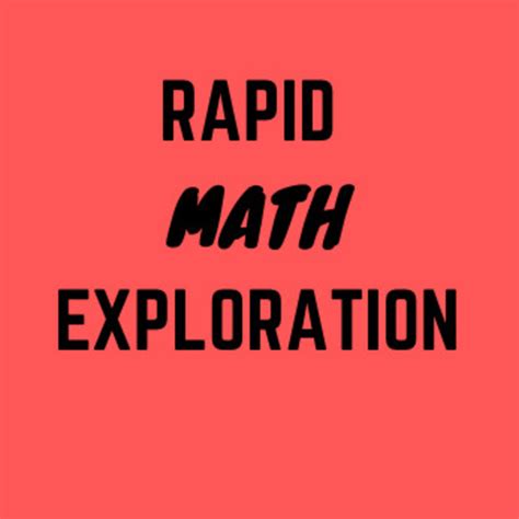 Rapid Math Exploration Teaching Resources Teachers Pay Teachers