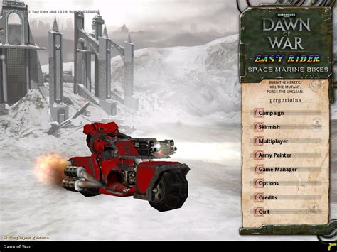 Space Marine Bikes Addon Modders Resources And Tutorials Mod For Dawn