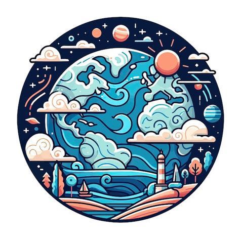 Premium Vector Planet Earth