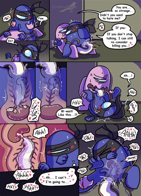 Rule 34 Among Us Balls Comic Comic Page Crewmate Among Us Cuntboy