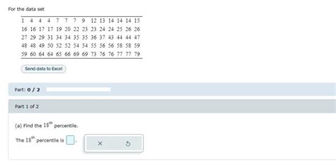Solved For The Data Set Part 02 Part 1 Of 2 A Find The