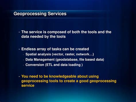 Creating Geoprocessing Services Ppt Download