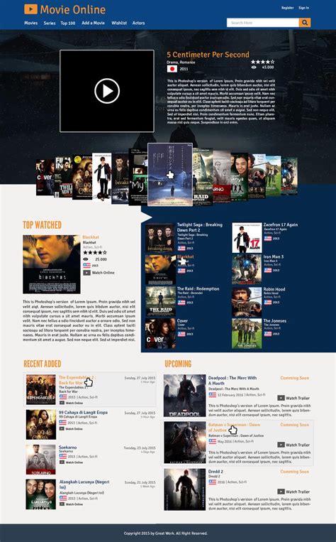 Design A Layout According To Specification Html Css Freelancer
