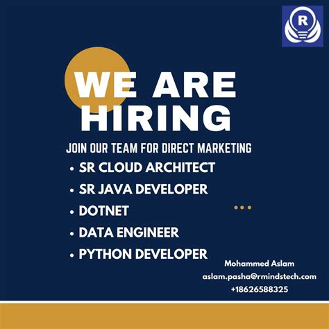 Devops Cloudarchitech Java Python Marketing Gcead Gc Usc Citizens Mohammed Aslam