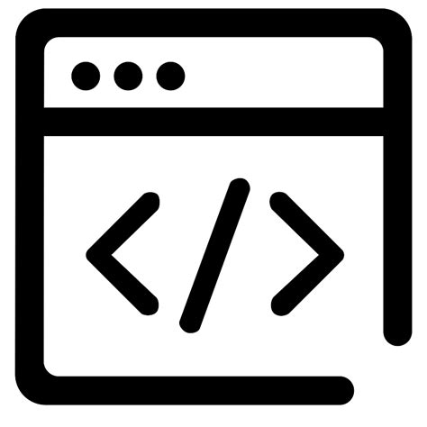 Data Developmentscript Development Vector Svg Icon Svg Repo