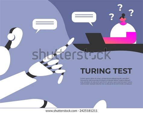 Robot Scientist Pass Turing Test Experiment Stock Vector Royalty Free 2425181211 Shutterstock