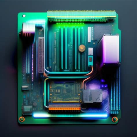 Premium Ai Image Electronic Circuit Board