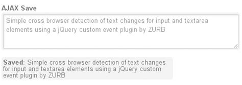JQuery Text Change Event With Cross Browser Detection Web Resources WebAppers