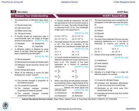 Akash Physics Ncert Mapspdf Physics Short Notes Physics Short Notes