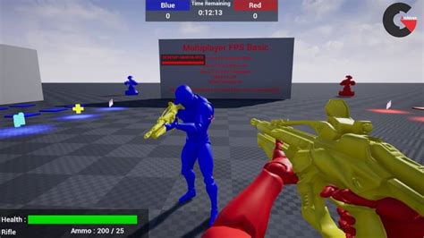 Unreal Engine 4 Multiplayer Team Based Fps In Blueprints Cgarchives