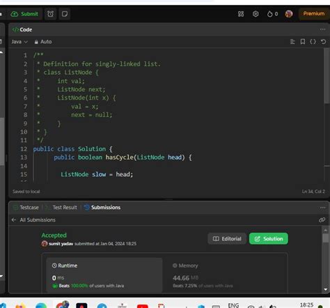 Participated In Leetcode Challenge Withedslash Sumit Yadav Posted On