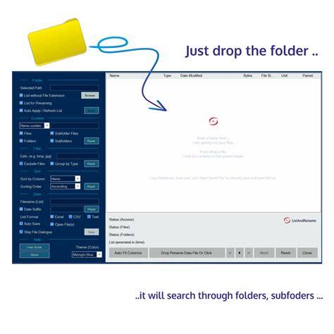 List Files In Folderrename Files In Bulk Windows Application