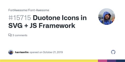 Duotone Icons In Svg Js Framework · Issue 15715 · Fortawesomefont Awesome · Github
