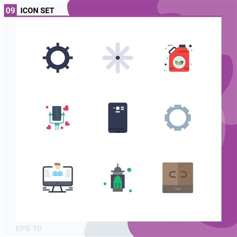 9 Flat Color Concept For Websites Mobile And Apps Mobile Phone Ecology