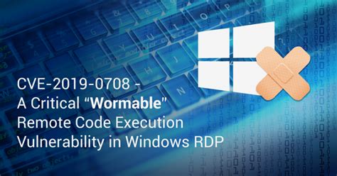 Cve 2019 0708 A Critical Wormable” Remote Code Execution Vulnerability In Windows Rdp