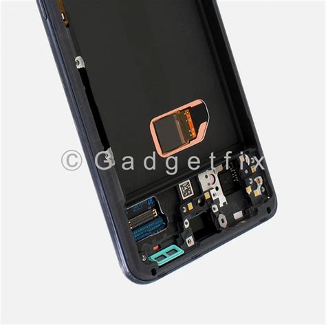 Gray Oled Display Lcd Touch Screen Digitizer Frame For Samsung Galaxy
