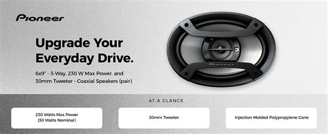 Pioneer Ts F6935r 3 Way Coaxial Car Audio Speakers 6 X 9