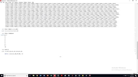 Mathematica Module 1 List Manipulation Table Function Matrices Extracting Elements From