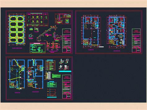 Housing 120 M2 DWG Block For AutoCAD Designs CAD