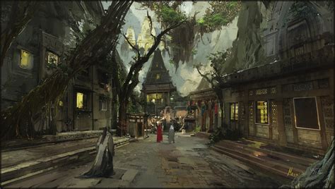 Artstation Town Street 02