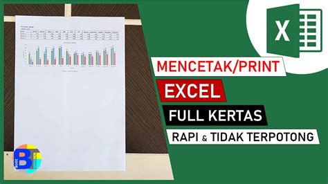 Cara Print Excel Full Kertas A4 Dan Tidak Terpotong Belajar Excel