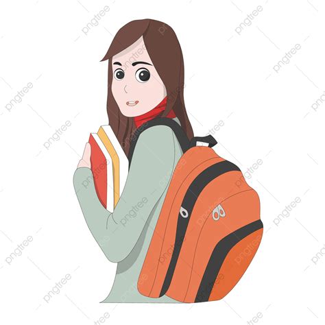 Middle School Clipart Hd Png Original Vector Cartoon Illustration For