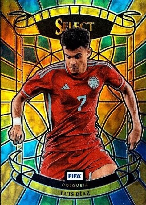 Luis Diaz 2022 Select Fifa 26 Stained Glass Ssp Price Guide