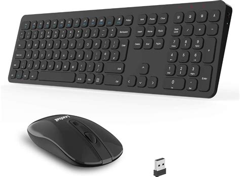 Leadsail Wireless Keyboard And Mouse Set Wireless Usb Mouse And Full