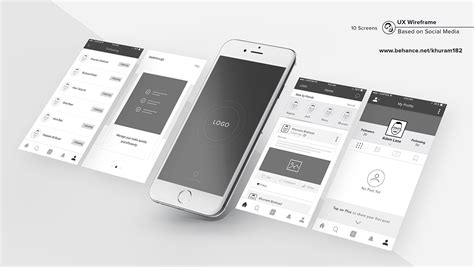 UX Wireframes On Behance