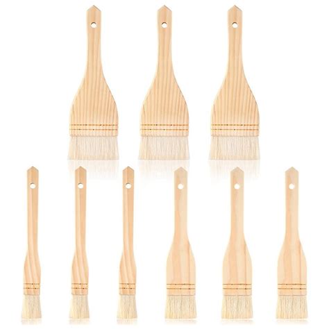 페인트 브러시 아티스트 페인팅 브러시 세트 양 털 강모 수채화 세척 세라믹 및 도자기 페인팅용 회화 용품