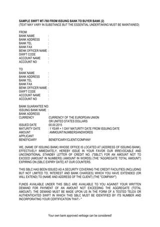 LOL C M SPECIMEN SWIFT MESSAGES PDF