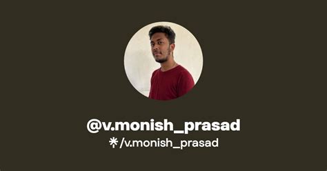 Vmonishprasad Instagram Facebook Linktree