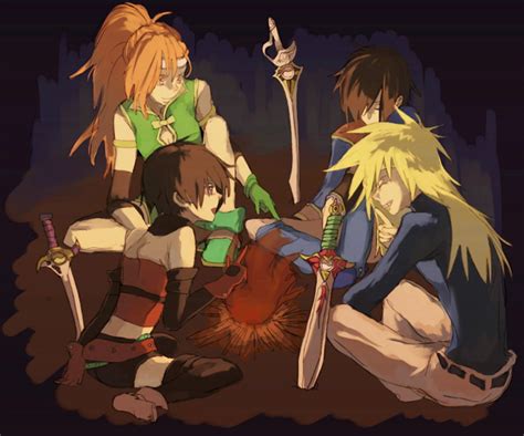 Leon Magnus Mary Argent Rutee Katrea Stahn Aileron Tales Of Series Tales Of Destiny