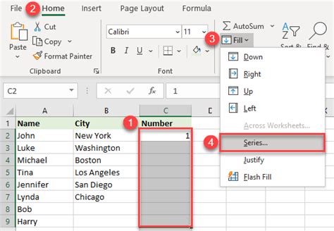 AutoFill Numbers Handle Command In Excel Google Sheets Automate Excel