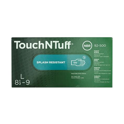 Touch N Tuff Engangshandske Pudret - Tanggaard