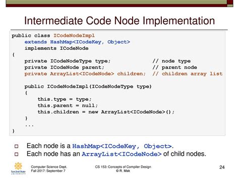 Cs 153 Concepts Of Compiler Design September 7 Class Meeting Ppt