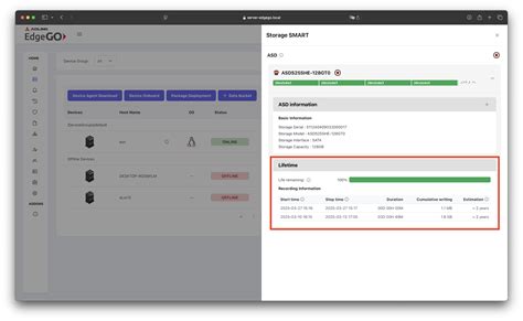 Asd Lifetime Estimation