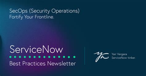 Security Operations Secops In Servicenow