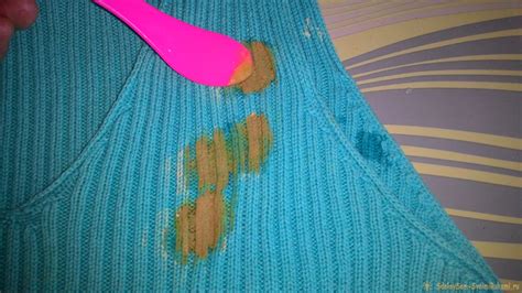 Как быстро удалить жирные пятна с одежды при помощи лимона и горчицы ...